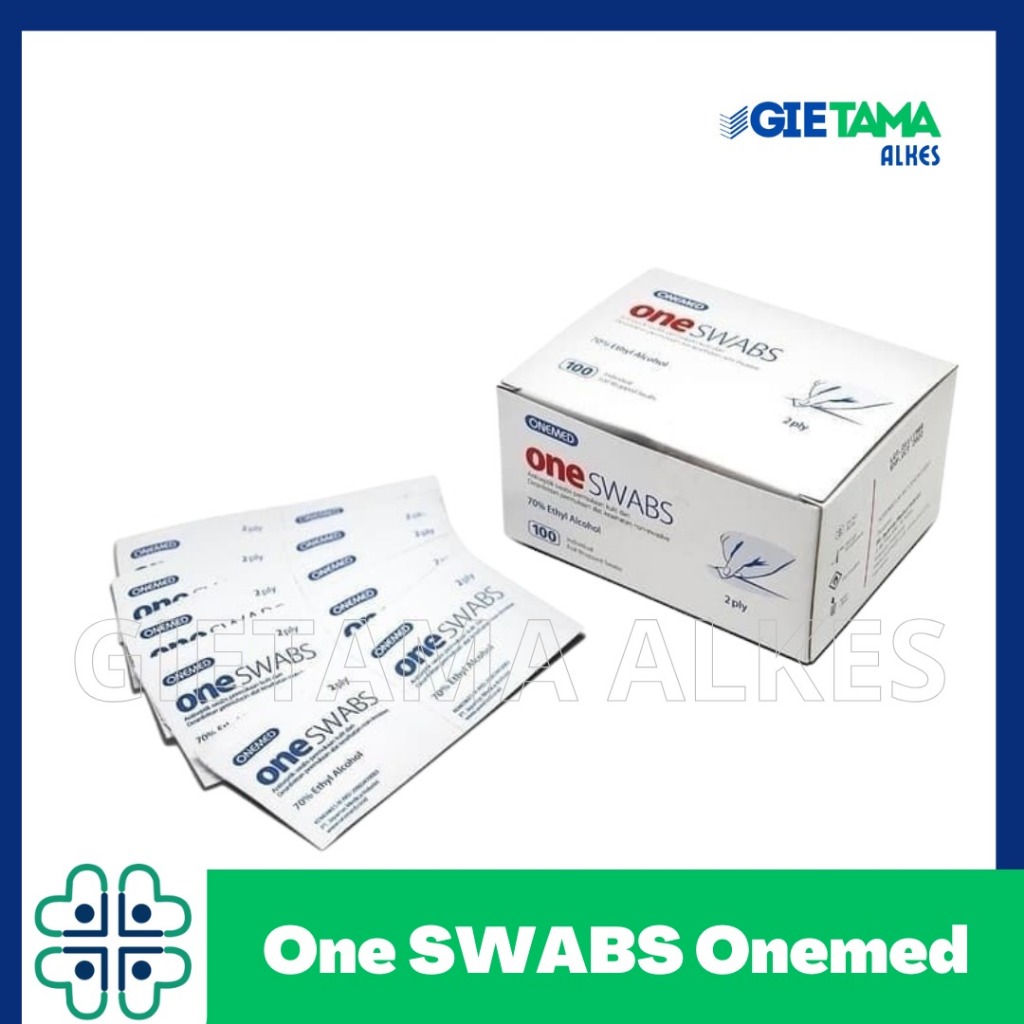 Jual Tissue Alkohol Alcohol Onemed Swab Kapas Alkohol One Swabs ...