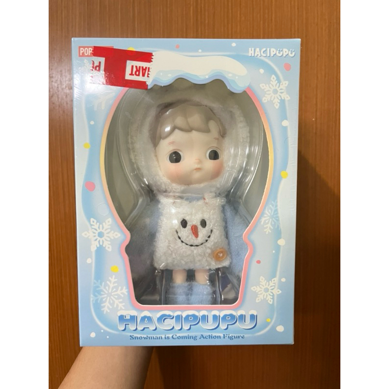 Jual HACIPUPU SNOWMAN IS COMING ACTION FIGURE POP MART INDONESIA ...