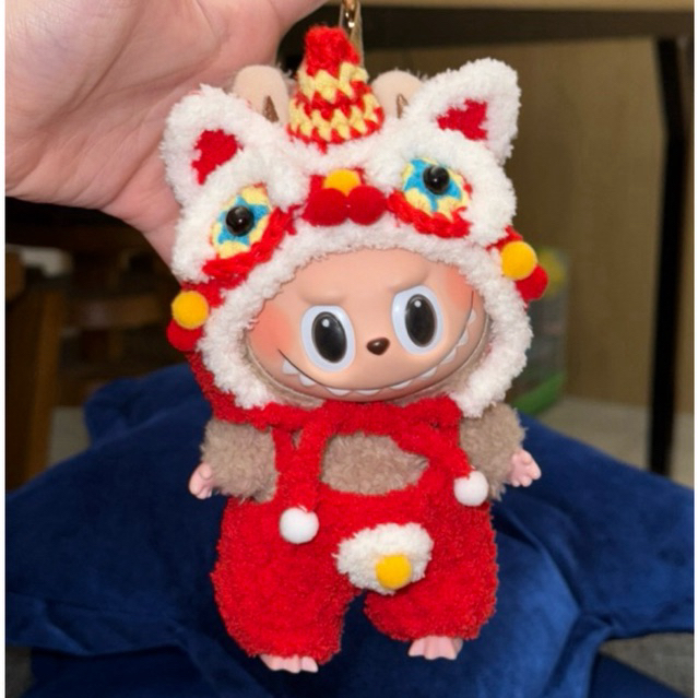 Jual costume imlek labubu v1 & v2 /costume imlek labubu rajut | Shopee ...