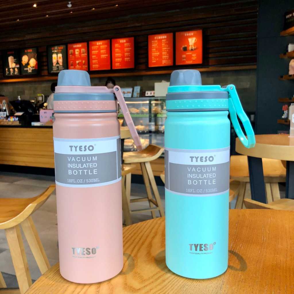 Jual Tyeso Sports Tumbler Botol Minum Stainless 530ml Vacuum Insulated BPA FREE Original 100% ...