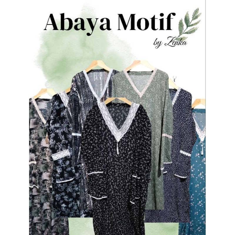 Jual Abaya Motif (mix) | Shopee Indonesia