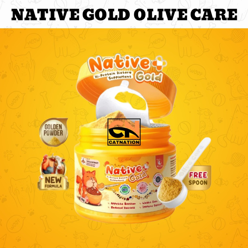 Jual NATIVE GOLD Olive Care 110gr - Native+ Gold Vitamin Olive Care ...