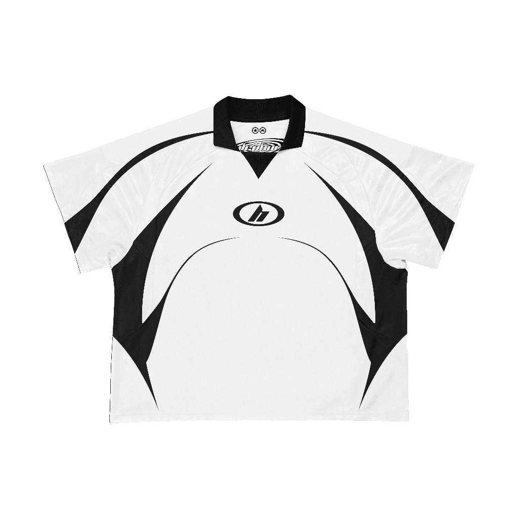 Jual Holephoria - Jersey Boxy Wave White | Shopee Indonesia