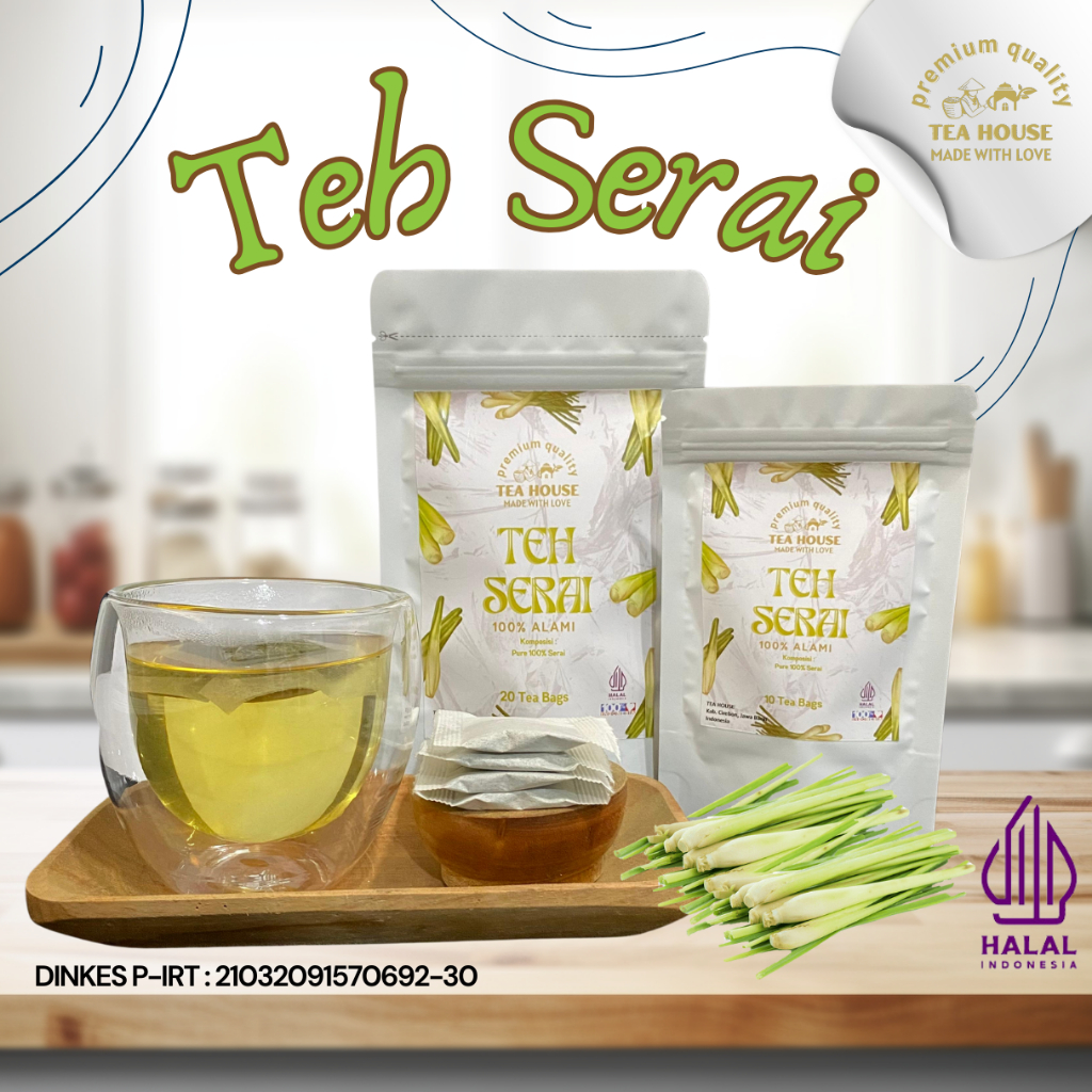 Jual Teh Serai | Teh Celup Serai Isi 10 & 20 Kantong Teh | Shopee Indonesia