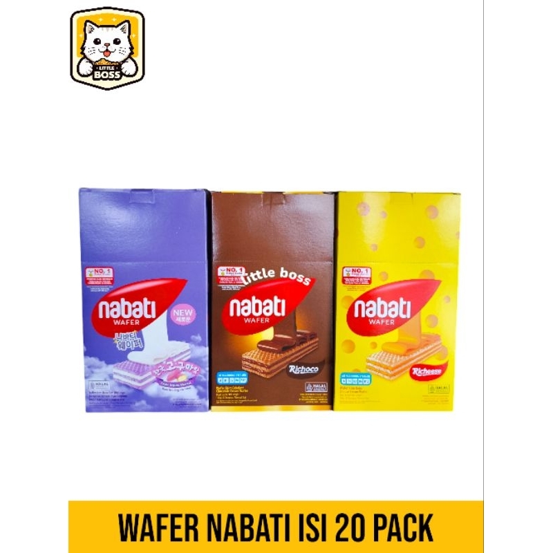 Jual Wafer Nabati Box Isi 20 x 6gr | Shopee Indonesia