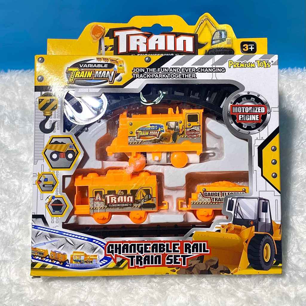 Jual Mainan Kereta Api Anak 3 Gerbong - Premium Toys Train-Changeable ...