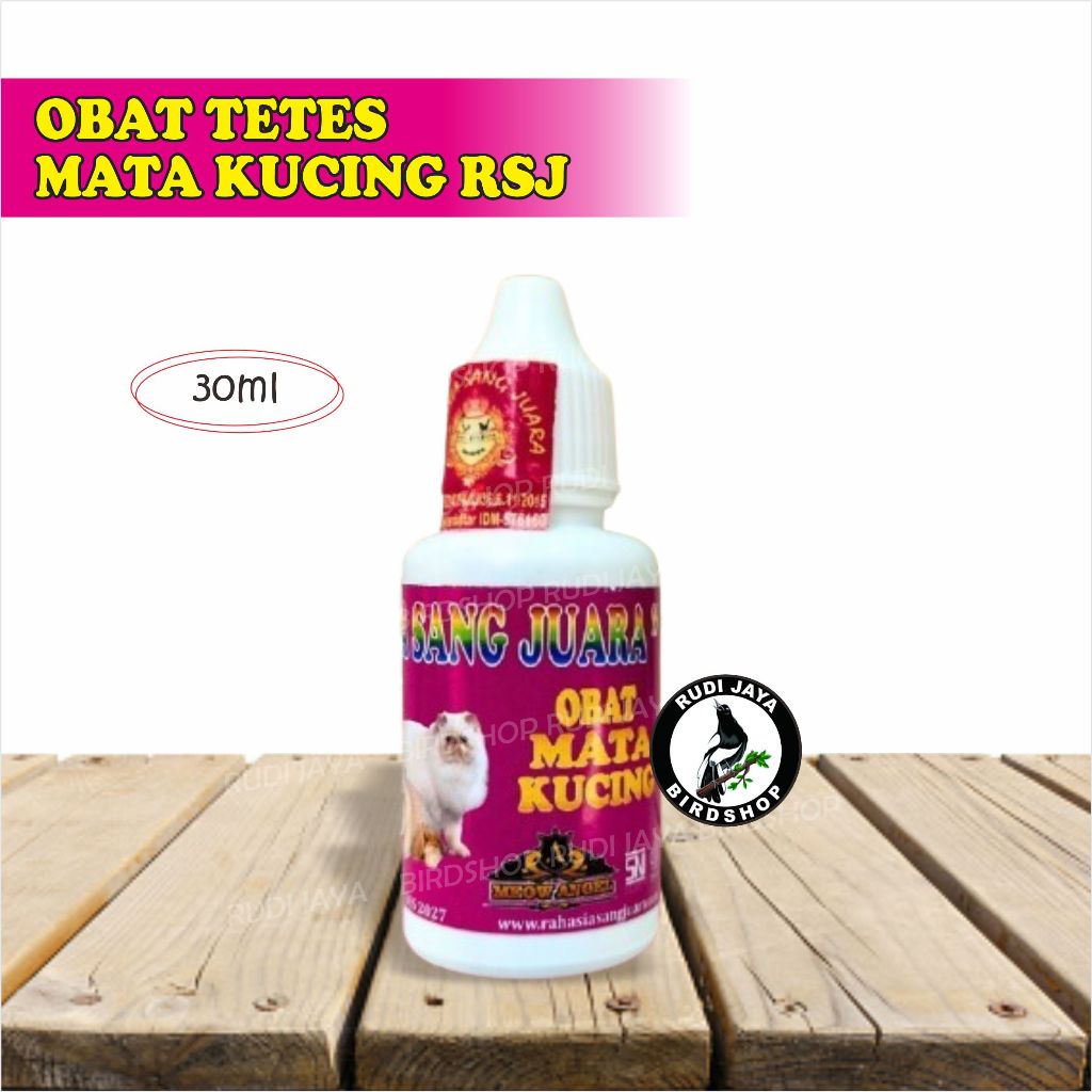 Jual OBAT TETES MATA KUCING RSJ OBAT KUCING SAKIT MATA BELEKAN BENGKAK ...
