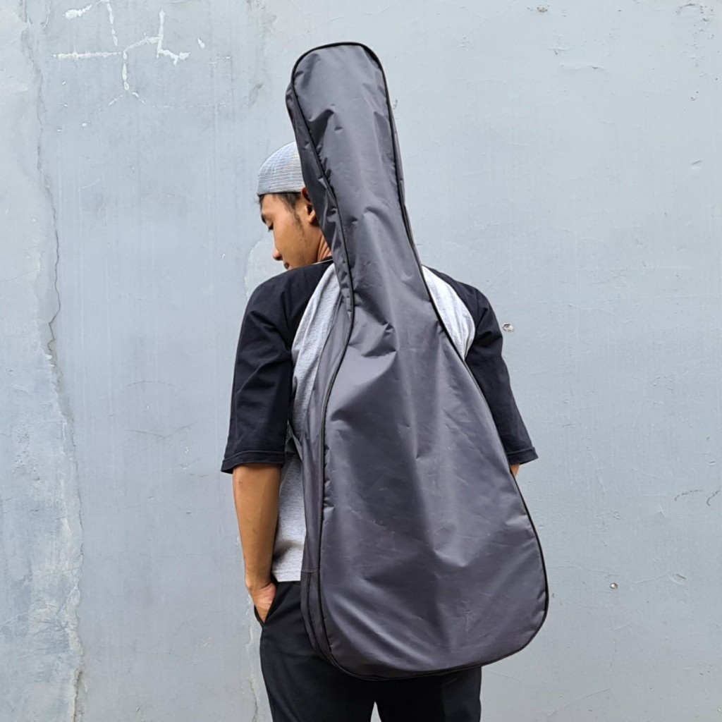 Jual Tas gitar akustik murah 25k ukuran jumbo besar model rangsel ...