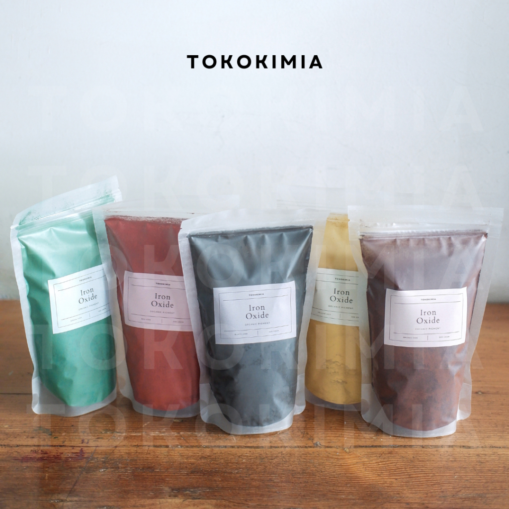 Jual Iron Oxide - Organic Pigment Powder Red Black Brown Green Yellow ...