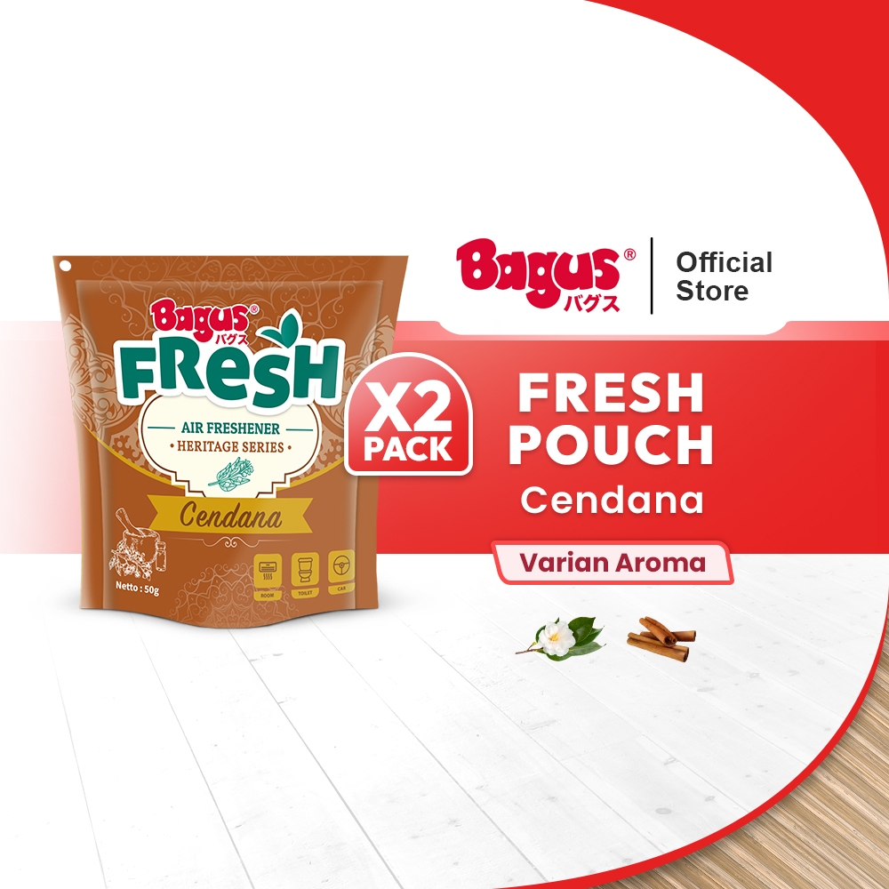 Jual Bagus FRESH Air Freshener Pouch 50 g - Pengharum Ruangan Wangi ...