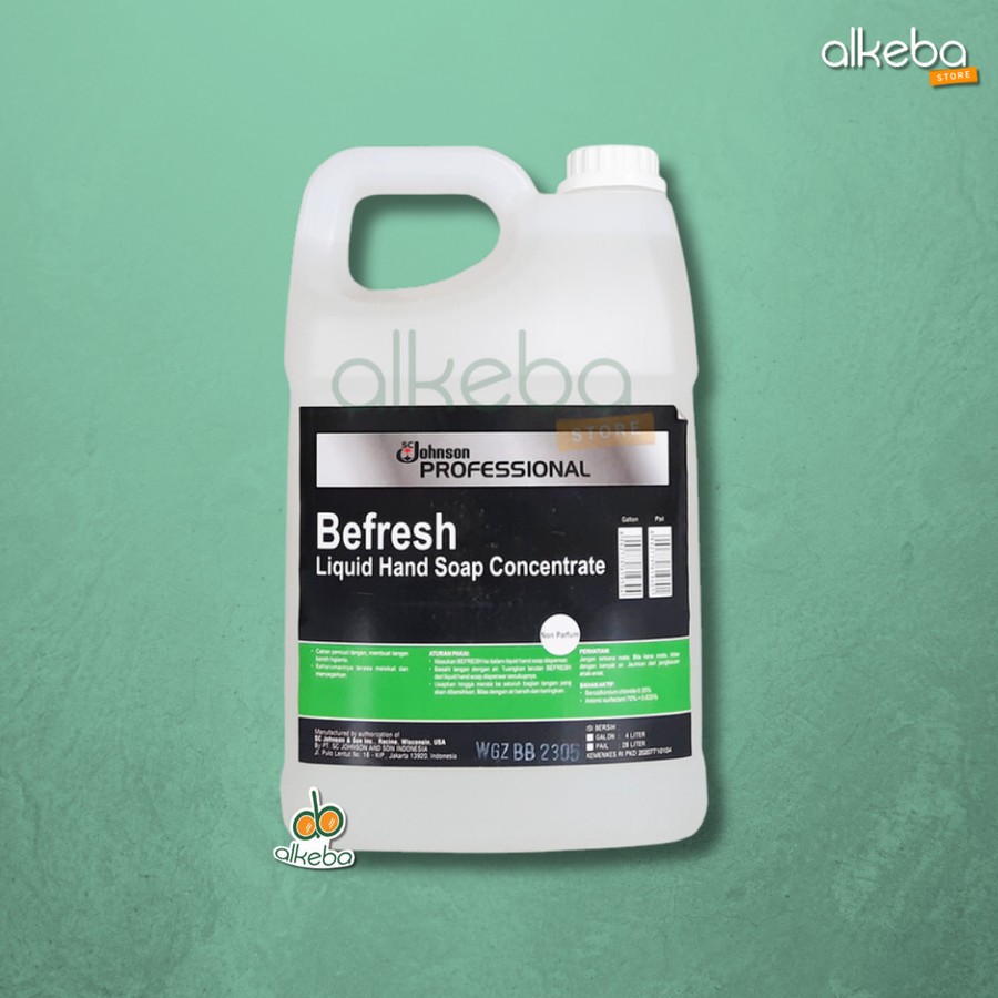 Jual Befresh Non Parfume Johnson Sabun cuci tangan Handsoap non aroma ...