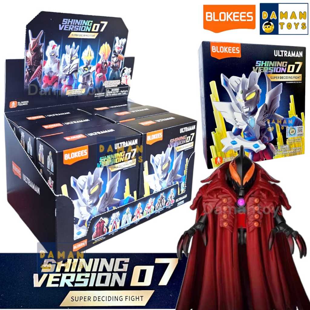 Jual Blind Box Blokees Ultraman Shining Version Kaiser Belial Ultimate ...