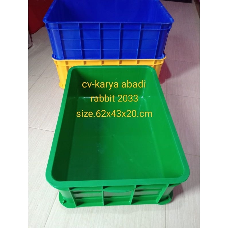 Jual box Container Rabbit 2033 size 62x43x20,cm | Shopee Indonesia