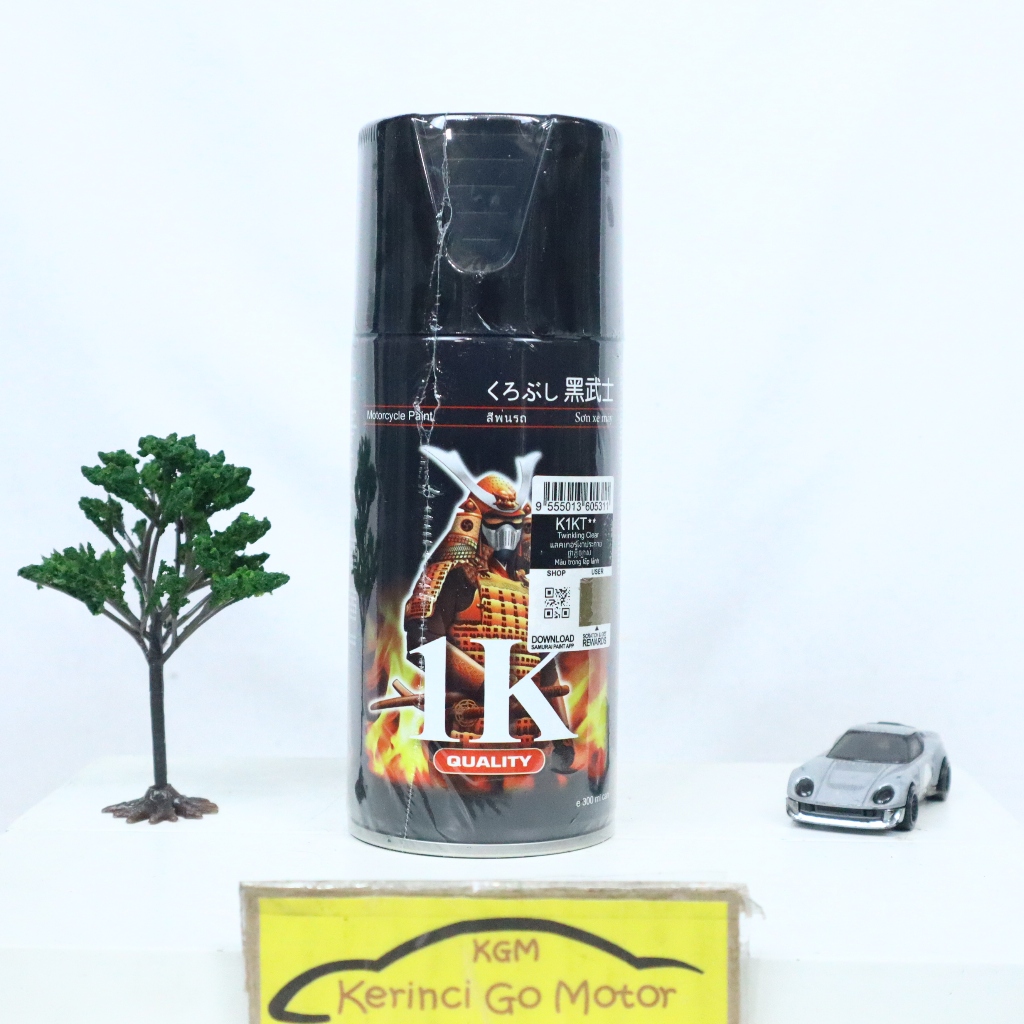 Jual Samurai Kurobushi 1K Top Coat TWINKLING CLEAR K1KT** 300ml Spray ...