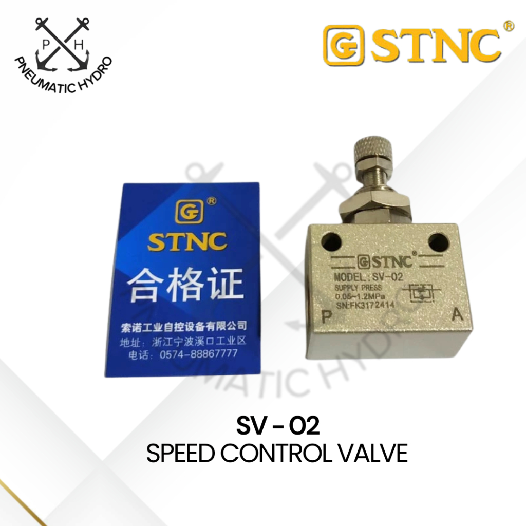 Jual Speed Control Valve SV - 02 STNC | Shopee Indonesia