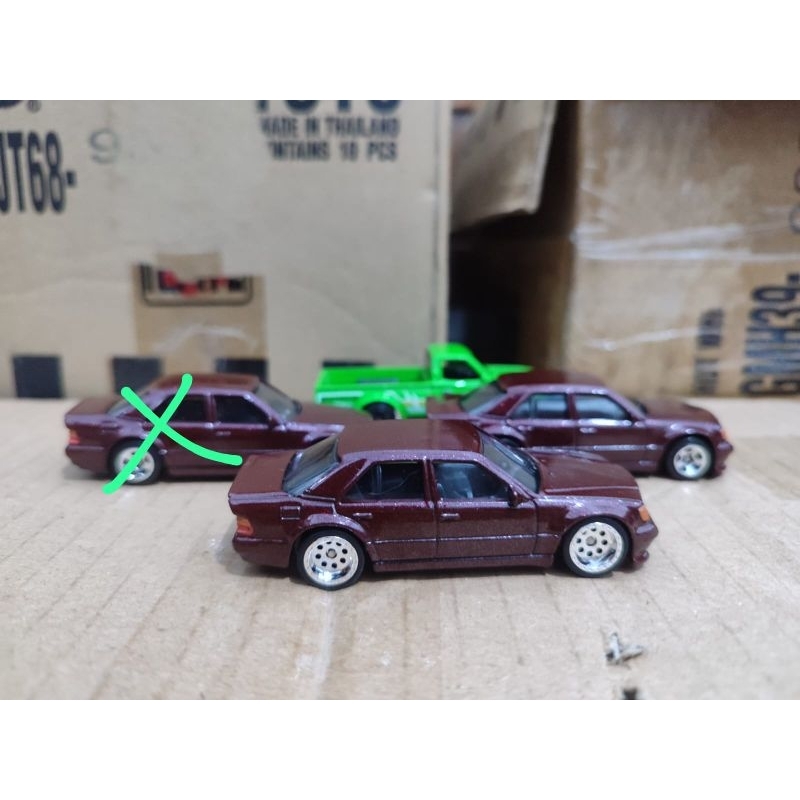 Jual hotwheels mercedes benz 500e red edition 2025 | Shopee Indonesia