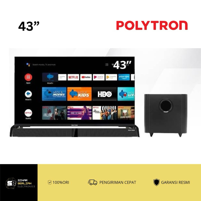 Jual LED POLYTRON 43BG9058 (soundbar) | Shopee Indonesia