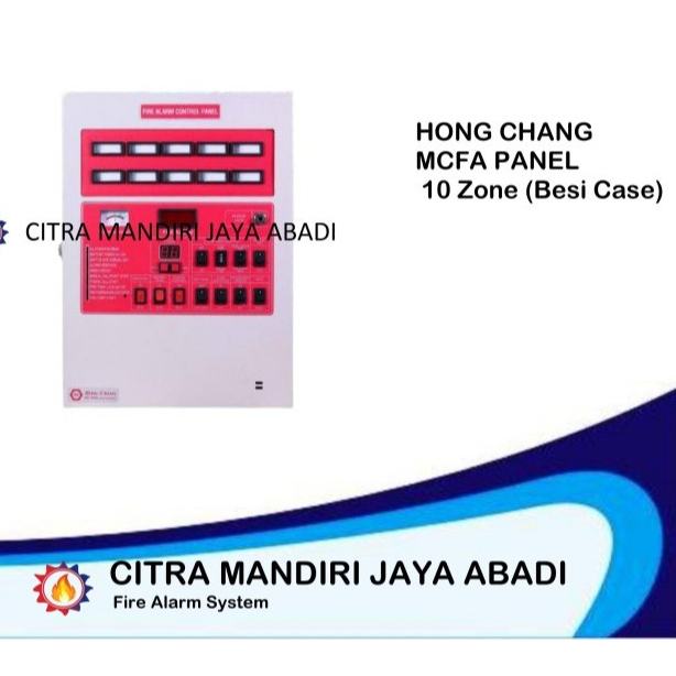 Jual MCFA PANEL 10 Zone Hong Chang Master Control Fire Alarm (Besi Case) | Shopee Indonesia