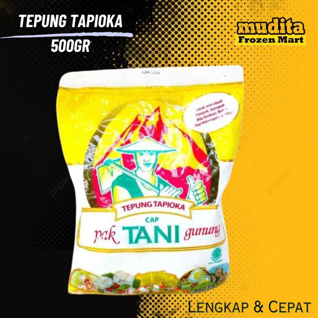 Jual Tepung Tapioka Pak Tani 500gr Medan | Shopee Indonesia