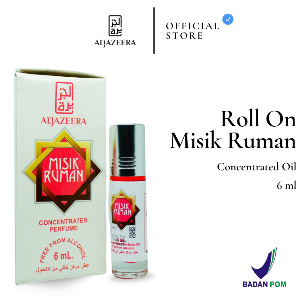 Jual Aljazeera Roll On Misk Ruman Concentrated Oil 6 ml | Shopee Indonesia