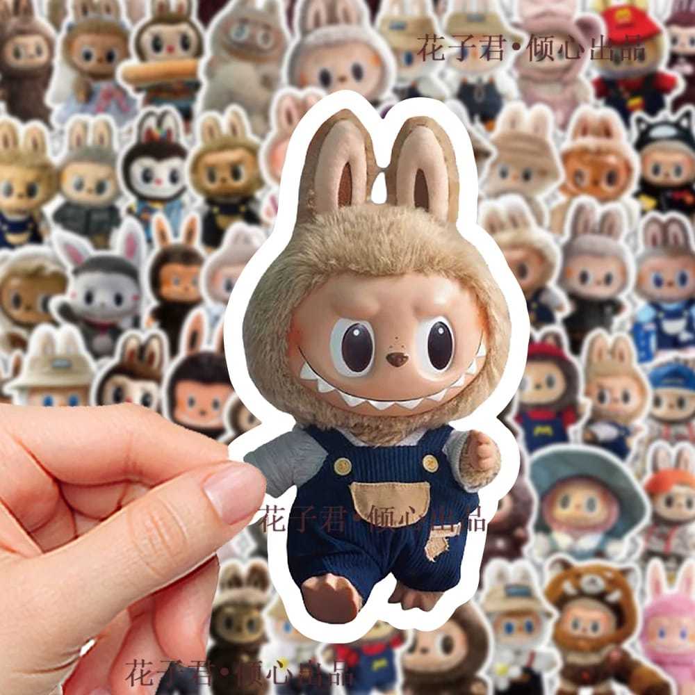 Jual 60 PCS Labubu Stiker LOGO Hypebeast Graffiti Sticker Vinyl Laptop ...