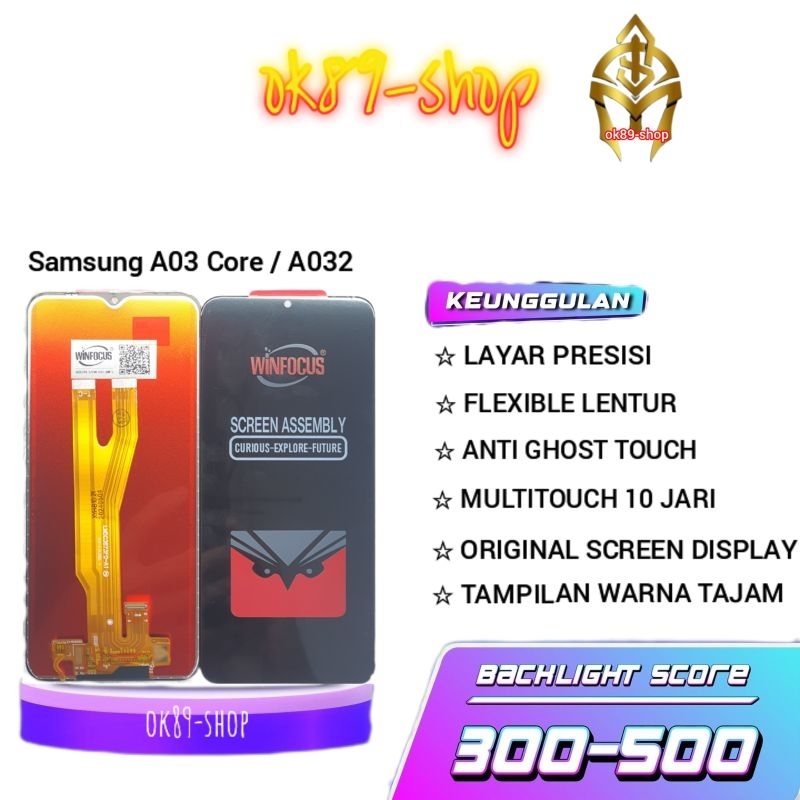 Jual Lcd Samsung A03 Core - A032 Fullset Touchscreen+LCD ORIGINAL ...