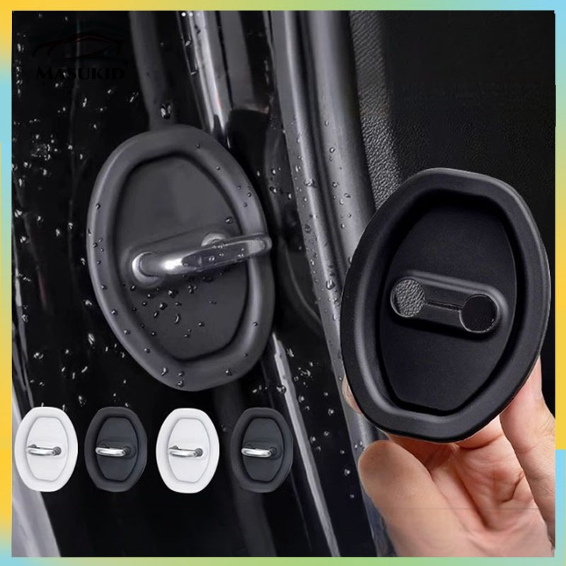 Jual 4Pcs Car Door Lock Cover Penutup Pelindung Kunci Mobil Universal ...