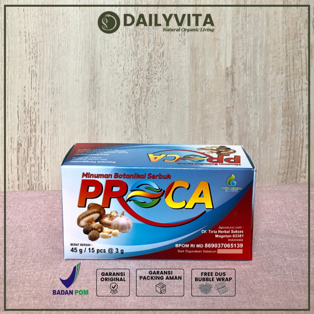 Jual Bioth - Proca Serbuk Kemasan Sachet Isi 15 Sachet x 45gr BPOM Obat ...