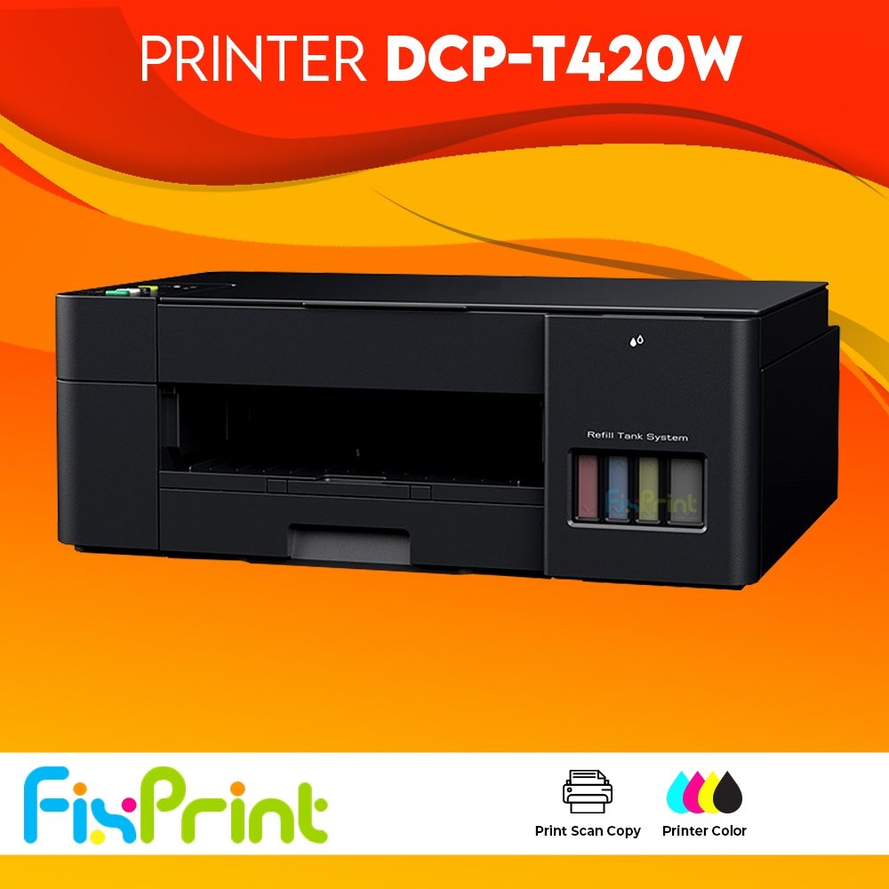 Jual Printer Brother Ink Tank DCP-T420W Print Scan Copy WiFi ...
