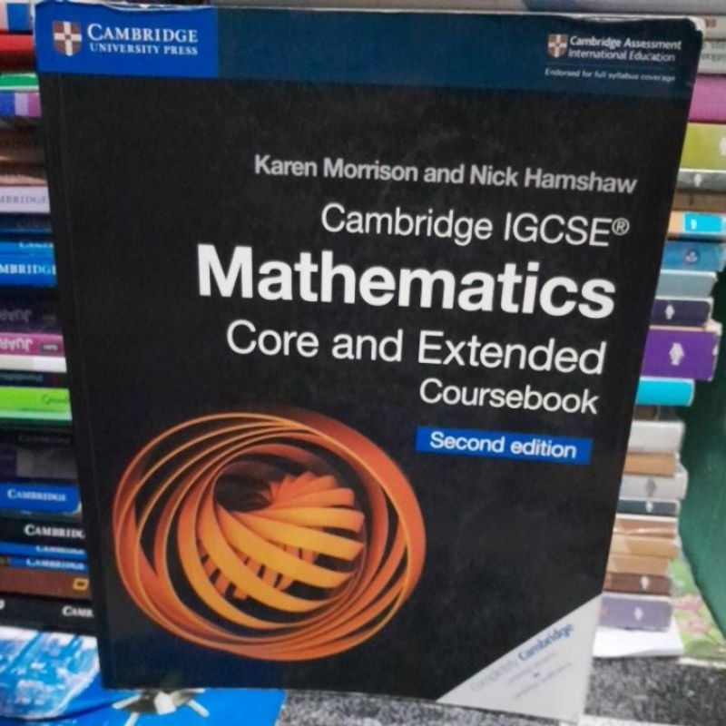 Jual BUKU CAMBRIDGE IGCSE MATHEMATICS CORE AND EXTENDED COURSEBOOK ...
