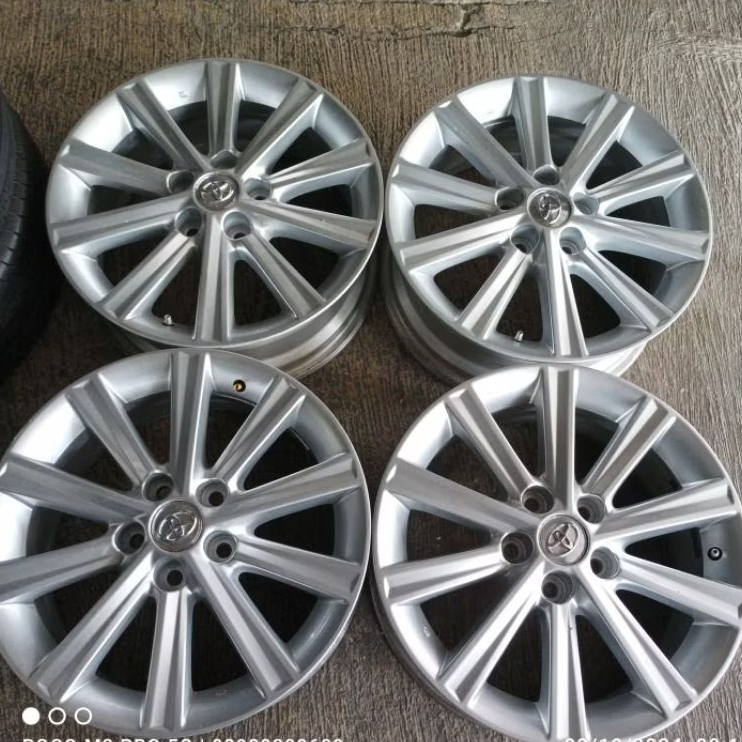 Jual velg Camry hybrid r17 pcd 5x114 original toyota | Shopee Indonesia