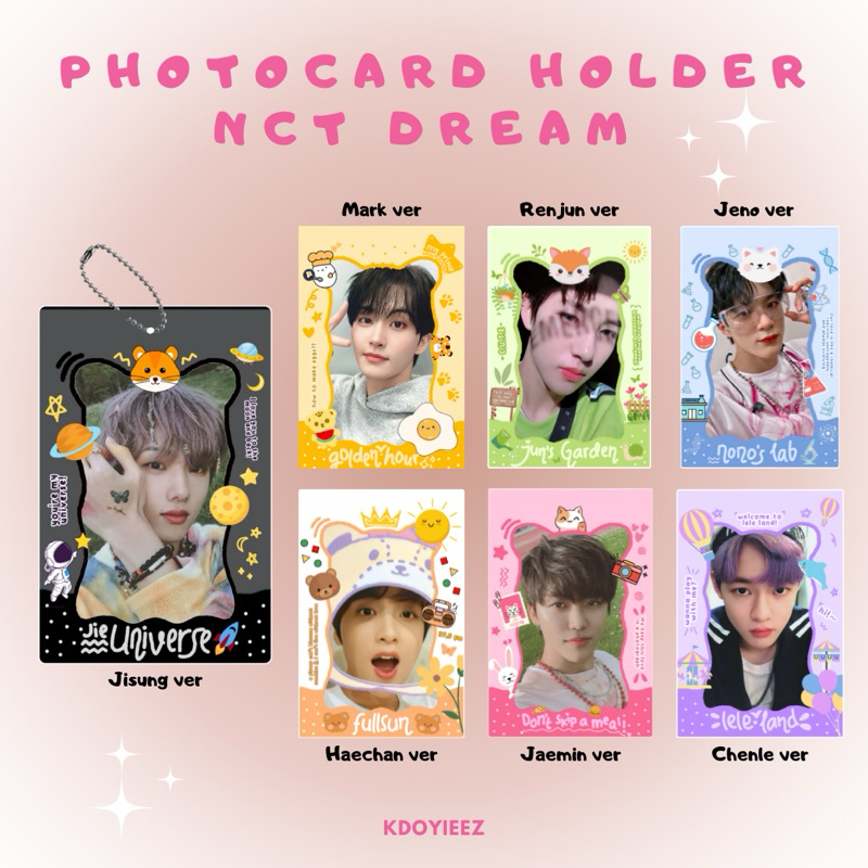 Jual [BACA DESC] ACRYLIC PHOTOCARD HOLDER NCT DREAM CAHOL PC MARK ...