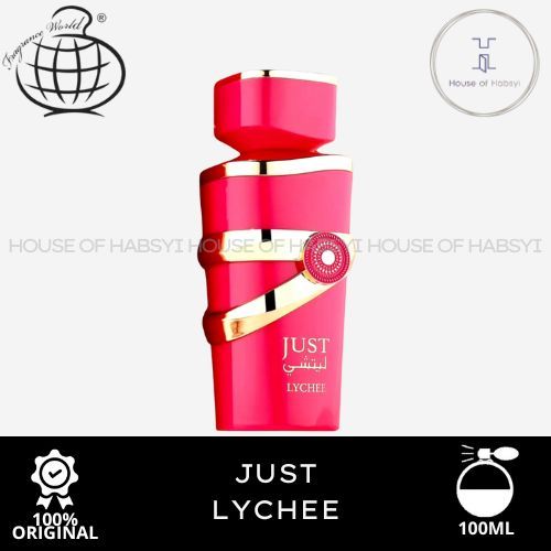Jual Parfum Just Lychee by Fragrance World EDP 80 ml Parfume Original ...