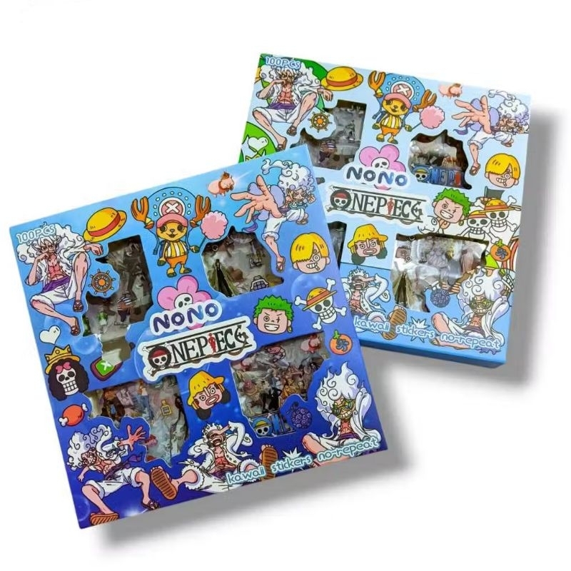 Jual Sticker One Piece, stiker one piece, sticker Luffy, Zoro, Nami ...