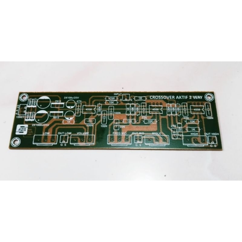 Jual PCB Crossover Aktif 3 Way | Shopee Indonesia