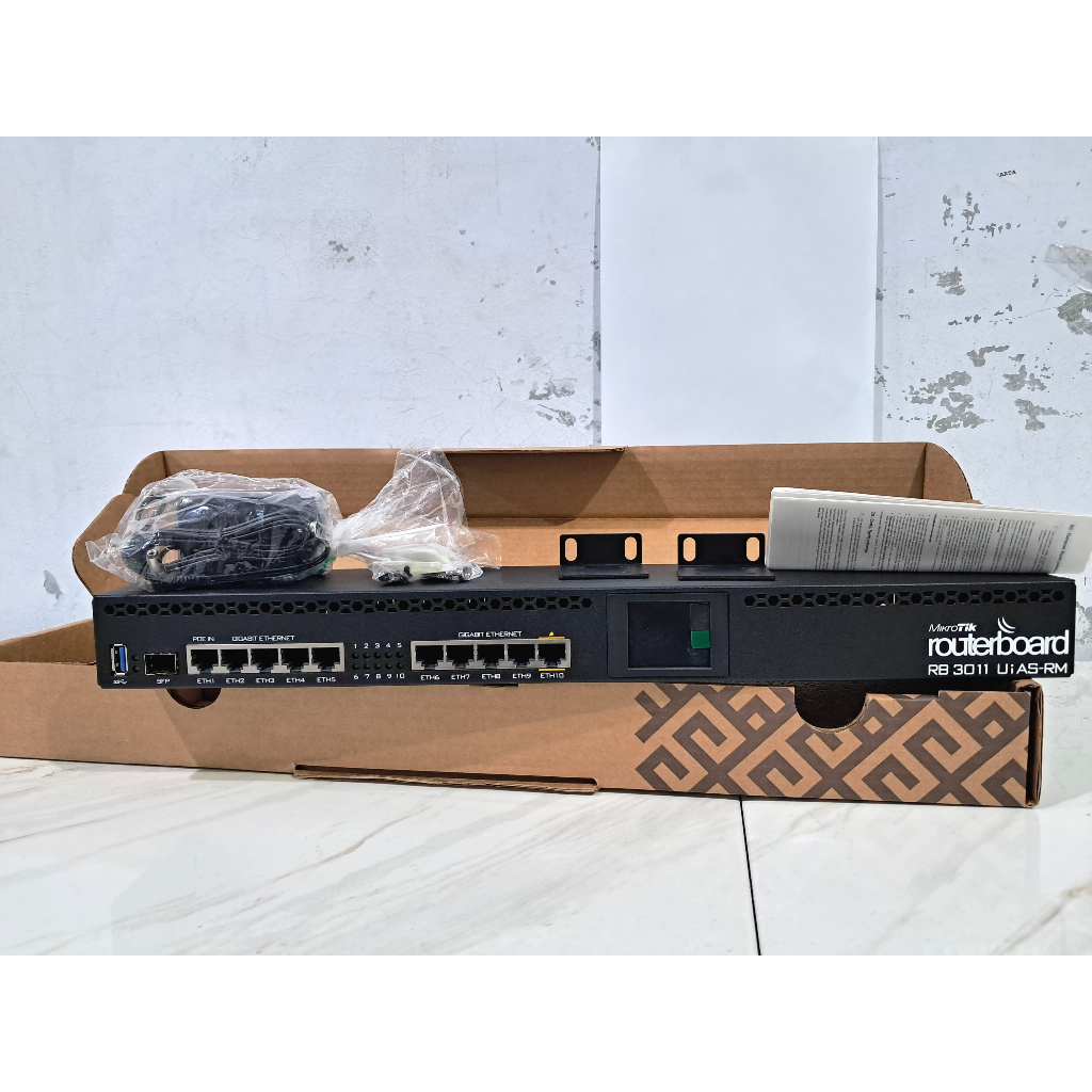 Jual MikroTik RB3011UiAS-RM Routerboad RB 3011 UiAS-RM | Shopee Indonesia