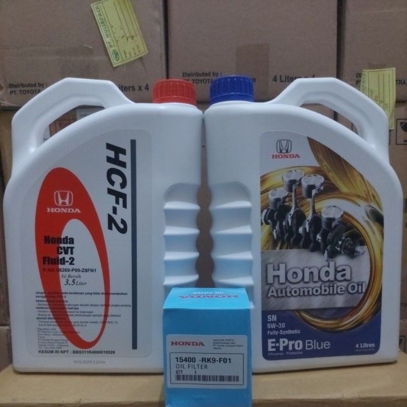 Jual OLI E- PRO BLUE 5W-30 oli e pro blue honda original Dan HCF 2 ...