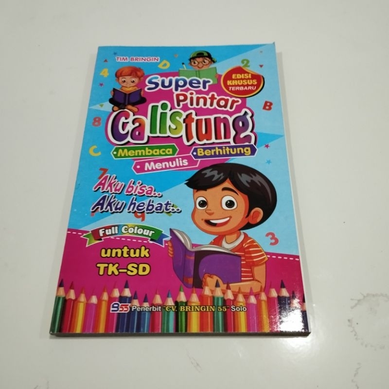 Jual Buku Super Pintar Calistung Aku Bisa Aku Hebat - B55 (Full Color ...