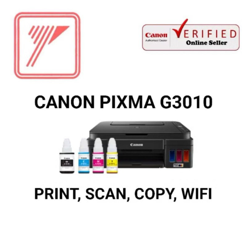 Jual Canon Printer Pixma G3010 G 3010 G-3010 Print,Scan,Copy,Wifi ...