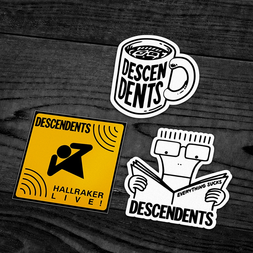 Jual DESCENDENTS - Sticker Band DESCENDENTS (BOOTLEG) | Shopee Indonesia