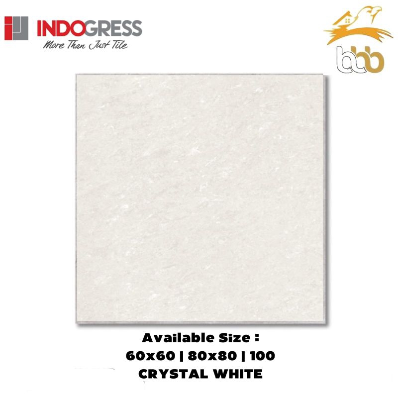 Jual Granit Indogress 60x60 Crystal White | Shopee Indonesia