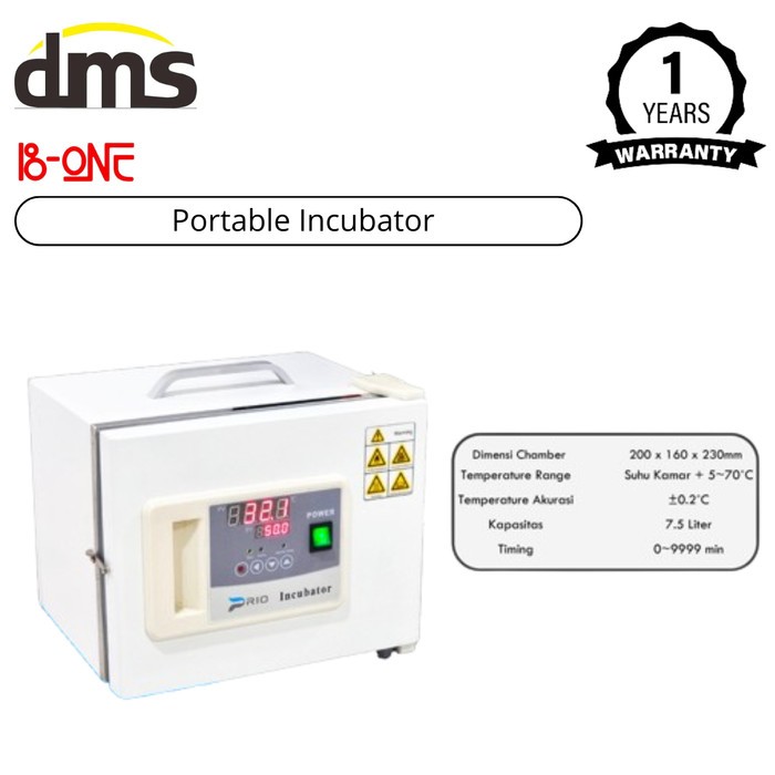 Jual PRIO - 7.5 Liter Portable Incubator Inkubator Laboratorium ...