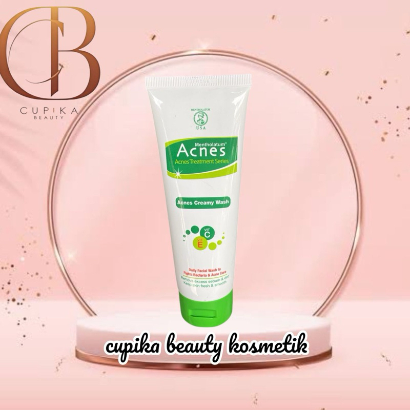 Jual PROMO - ACNES CREAMY WASH 100 Gr - SABUN WAJAH ACNE TREATMENT ...
