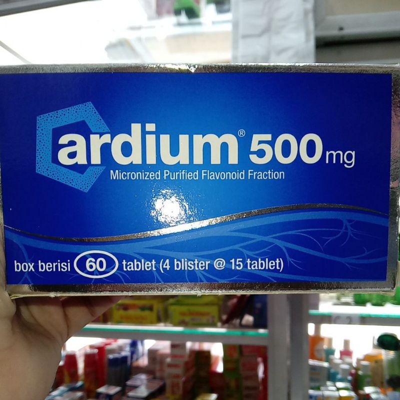 Jual Ardium 500 mg/ (1 Strip Isi 15 Tablet) | Shopee Indonesia