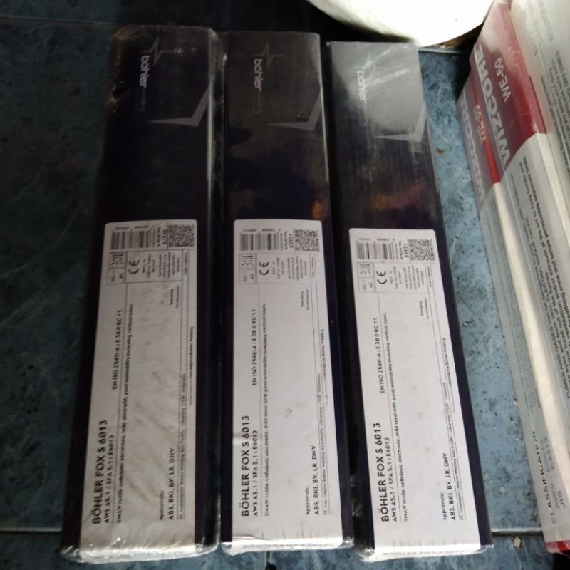 Jual KAWAT LAS BOHLES UNTUK BESI AWS E6013 Size. 3.2MM | Shopee Indonesia