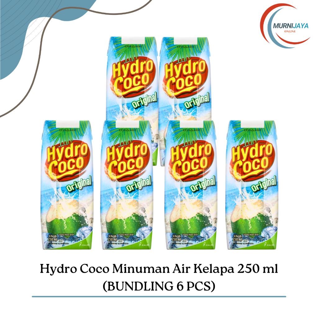 Jual Hydro Coco Minuman Air Kelapa 250 ml (BUNDLING 6 PCS) | Shopee ...