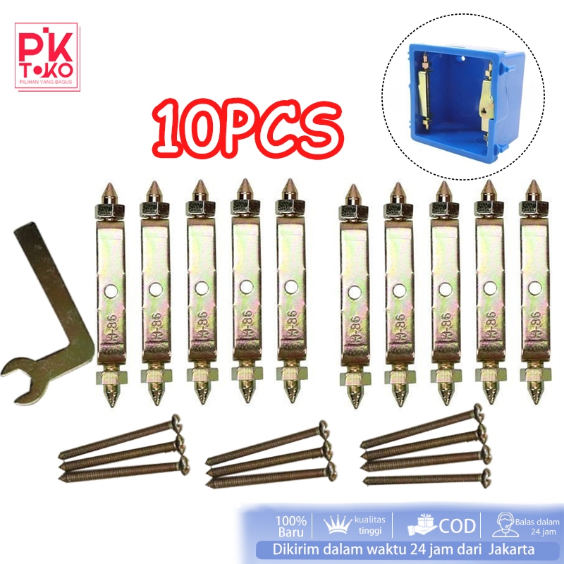 Jual Baut Sakelar Dinding Wadah Sekrup Baut Sakelar Dinding Kit Perbaikan Sekrup Kotak ...
