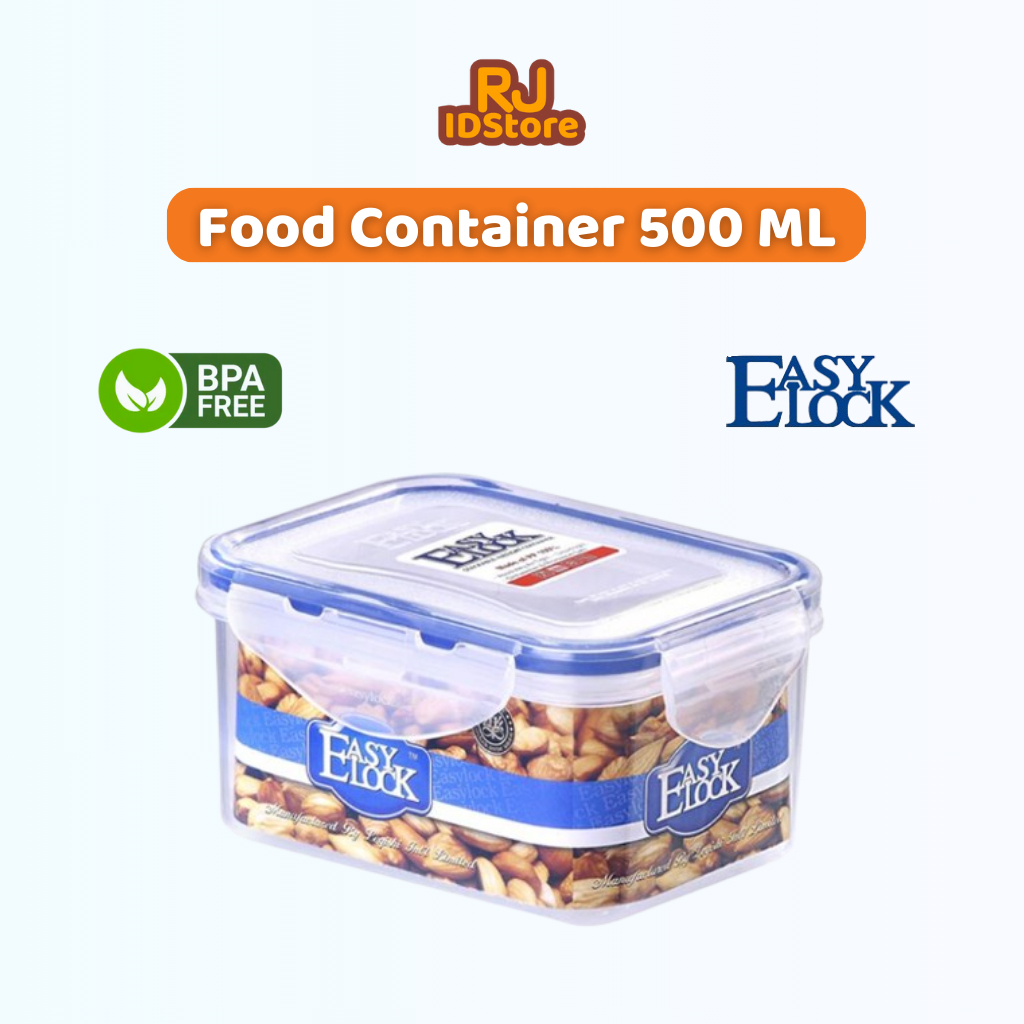 Jual EasyLock Tempat Makan Food Container 500mL | Shopee Indonesia