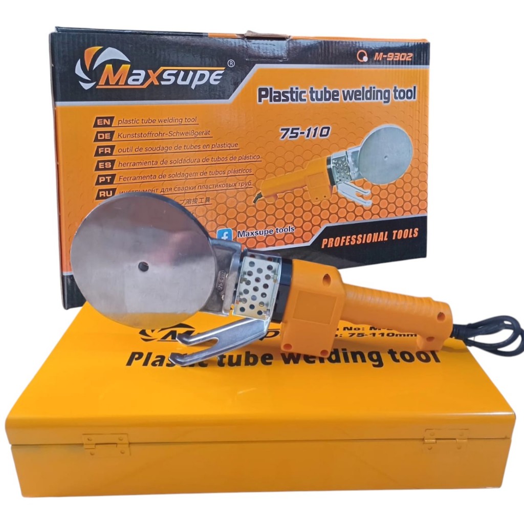 Jual MAXSUPE MESIN LAS PIPA PPR / Mesin Pemanas Pipa PPR 4" ( 75 - 90 ...