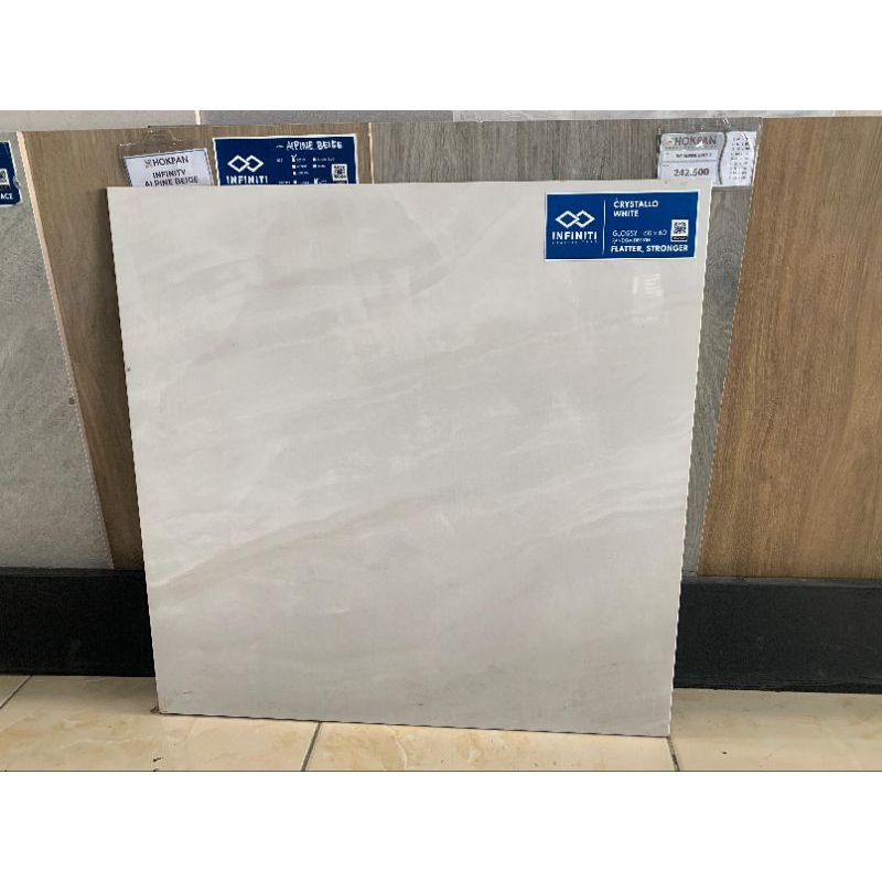 Jual GRANITE UKURAN 60X60 CRYSTALLO WHITE (BACA DESKRIPSI!!!) | Shopee ...
